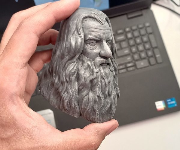 Lord of The Rings - Gandalf 3D model 3D printable | CGTrader