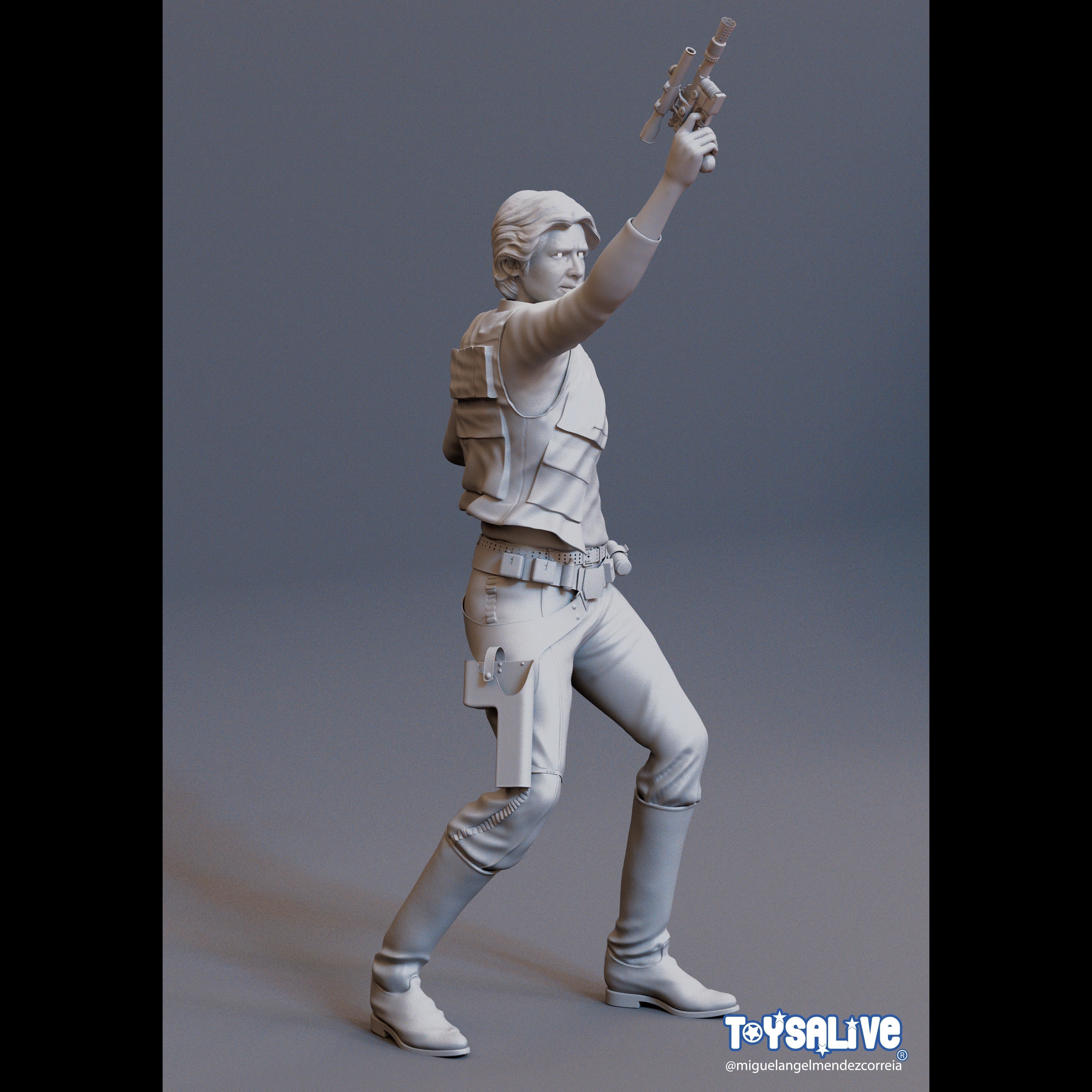 Han Solo 3d Model 3D model | CGTrader
