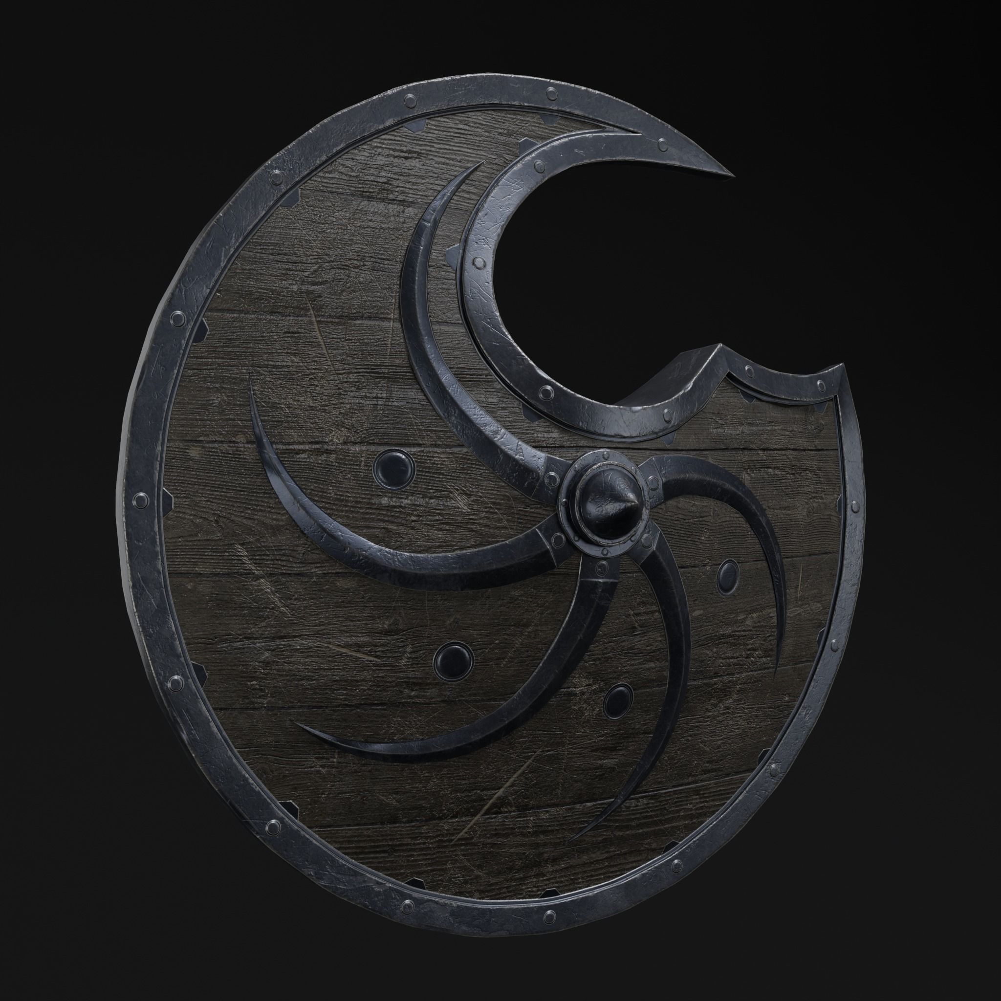 3D model Medieval shield - Game Ready VR / AR / low-poly | CGTrader