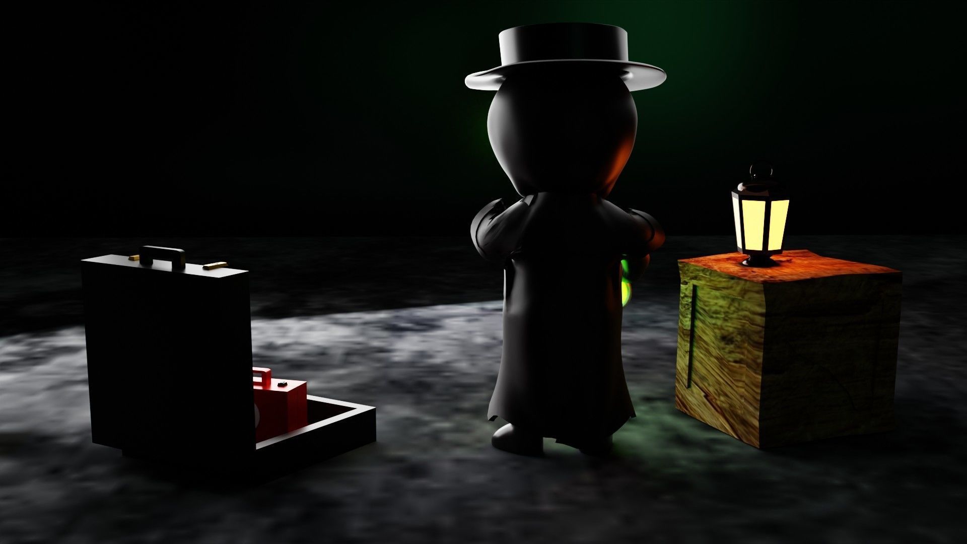 3D model Chibi Plague Doctor VR / AR / low-poly | CGTrader