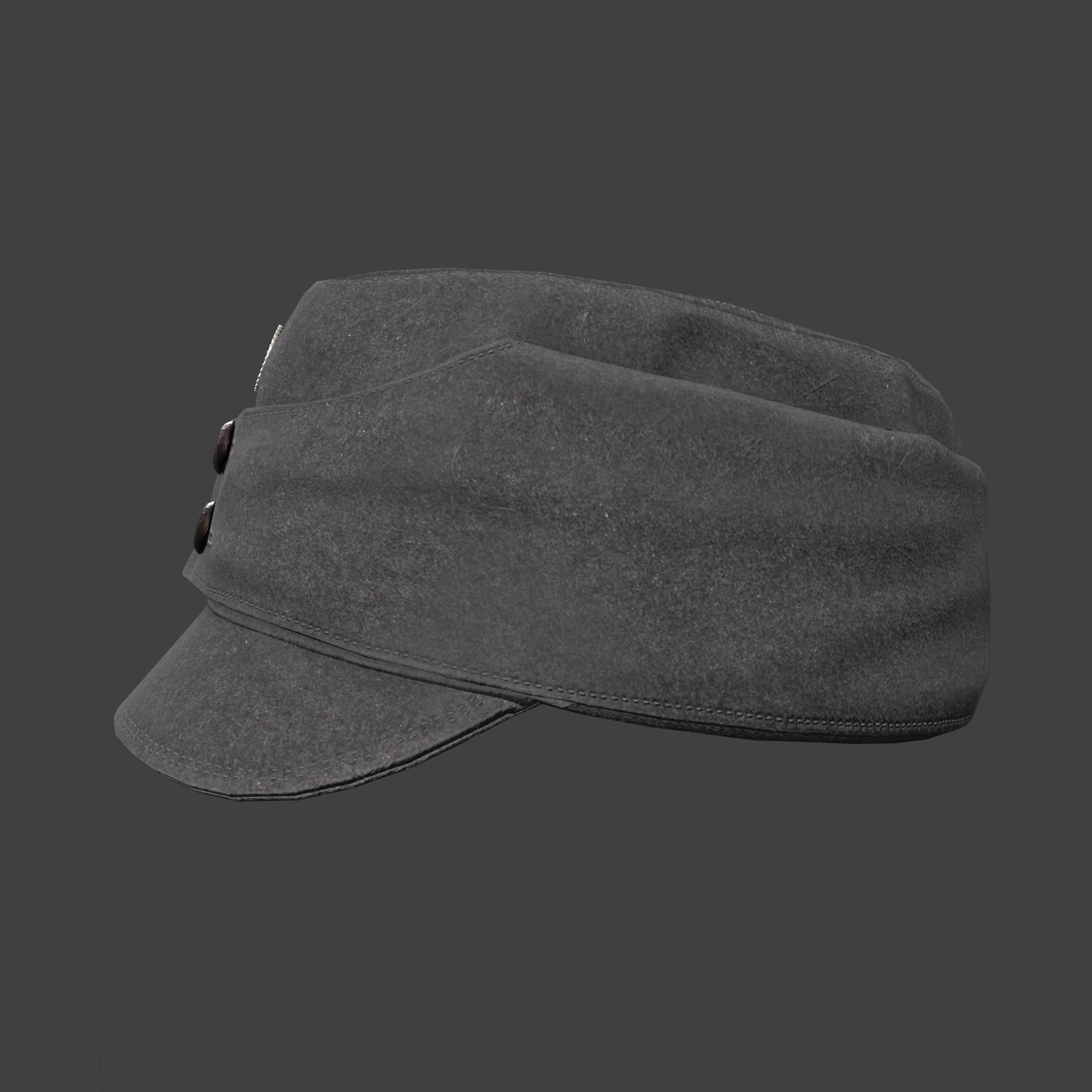 3D model 1941 M36 Finnish Field Cap VR / AR / low-poly | CGTrader