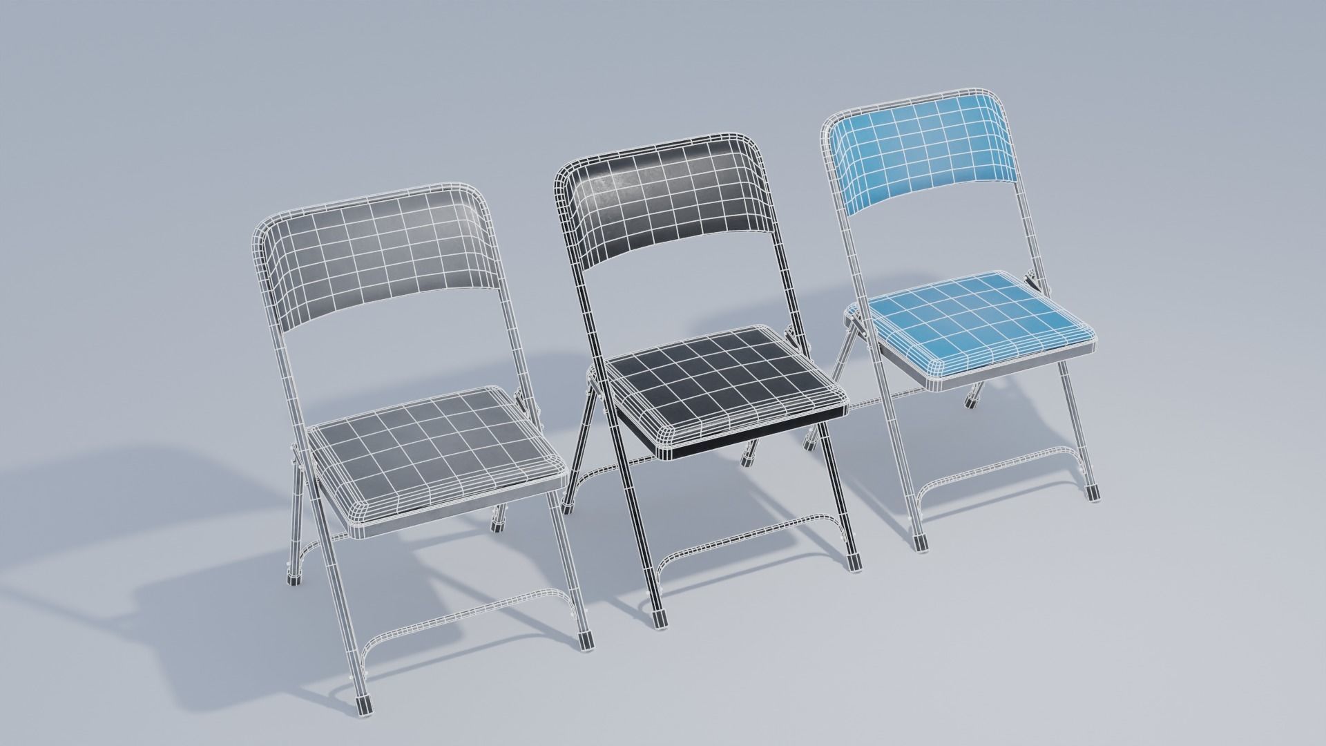 3D model Folding Chair 4K and 2K VR / AR / low-poly | CGTrader