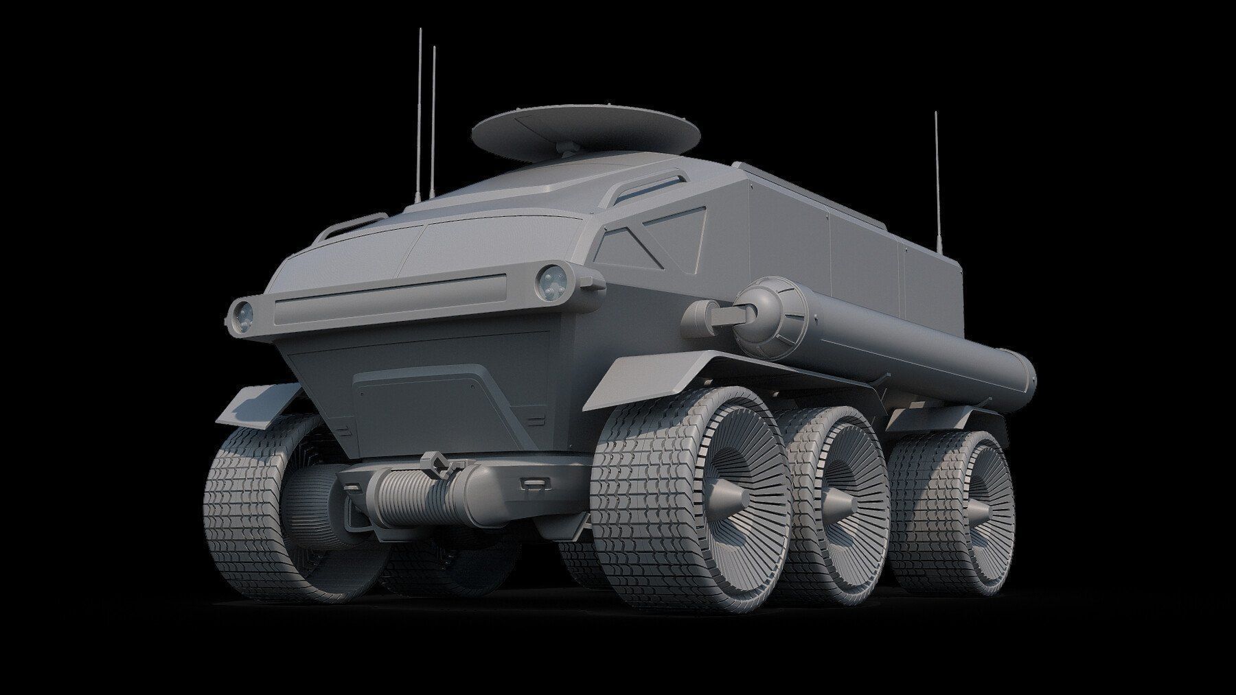 Toyota Lunar Cruiser Jaxa Moon Rover 3D 8K with Textures 3D model ...