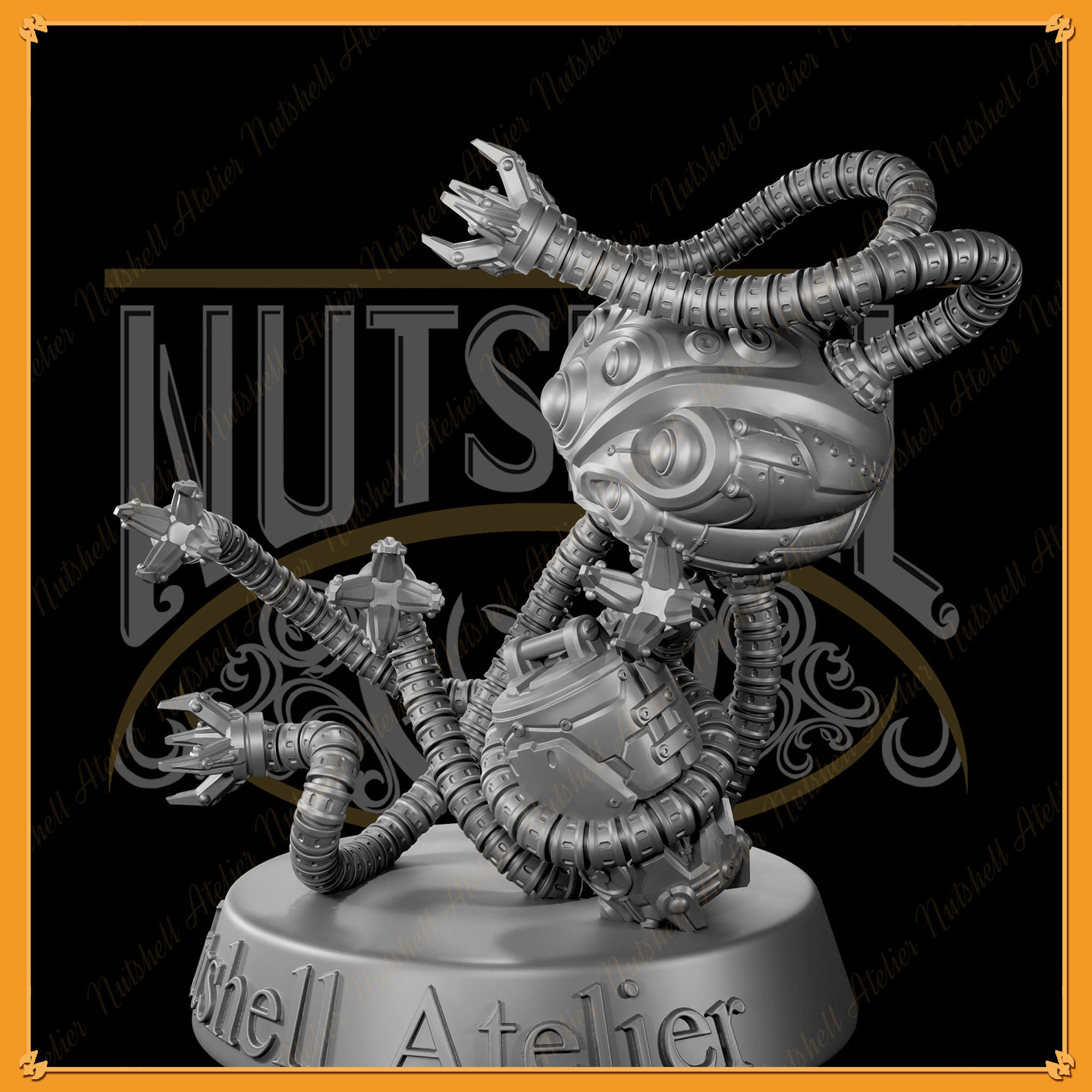 Nutshell Atelier - Monster 3D model 3D printable | CGTrader