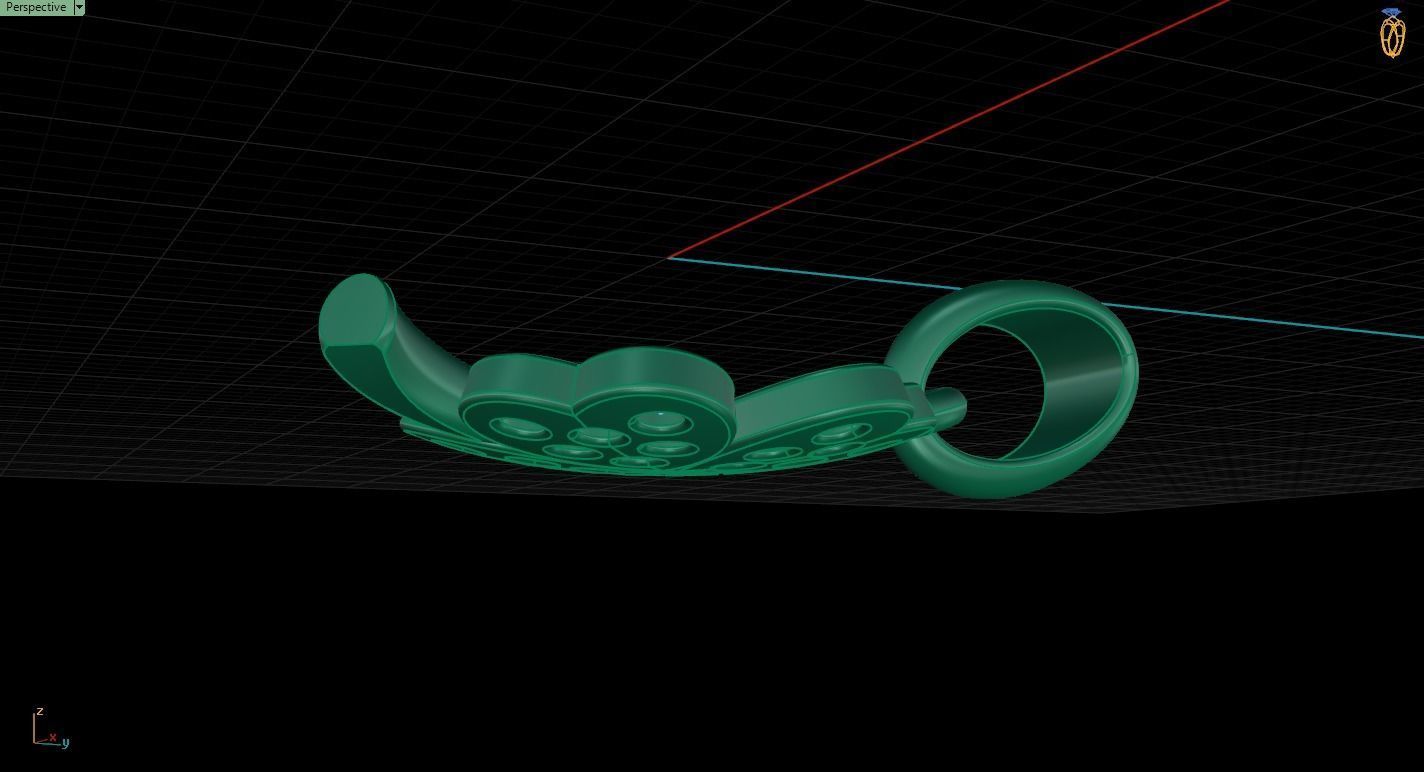 4 leaf clover Pendant 3dm stl 3D print model 3D model 3D printable ...