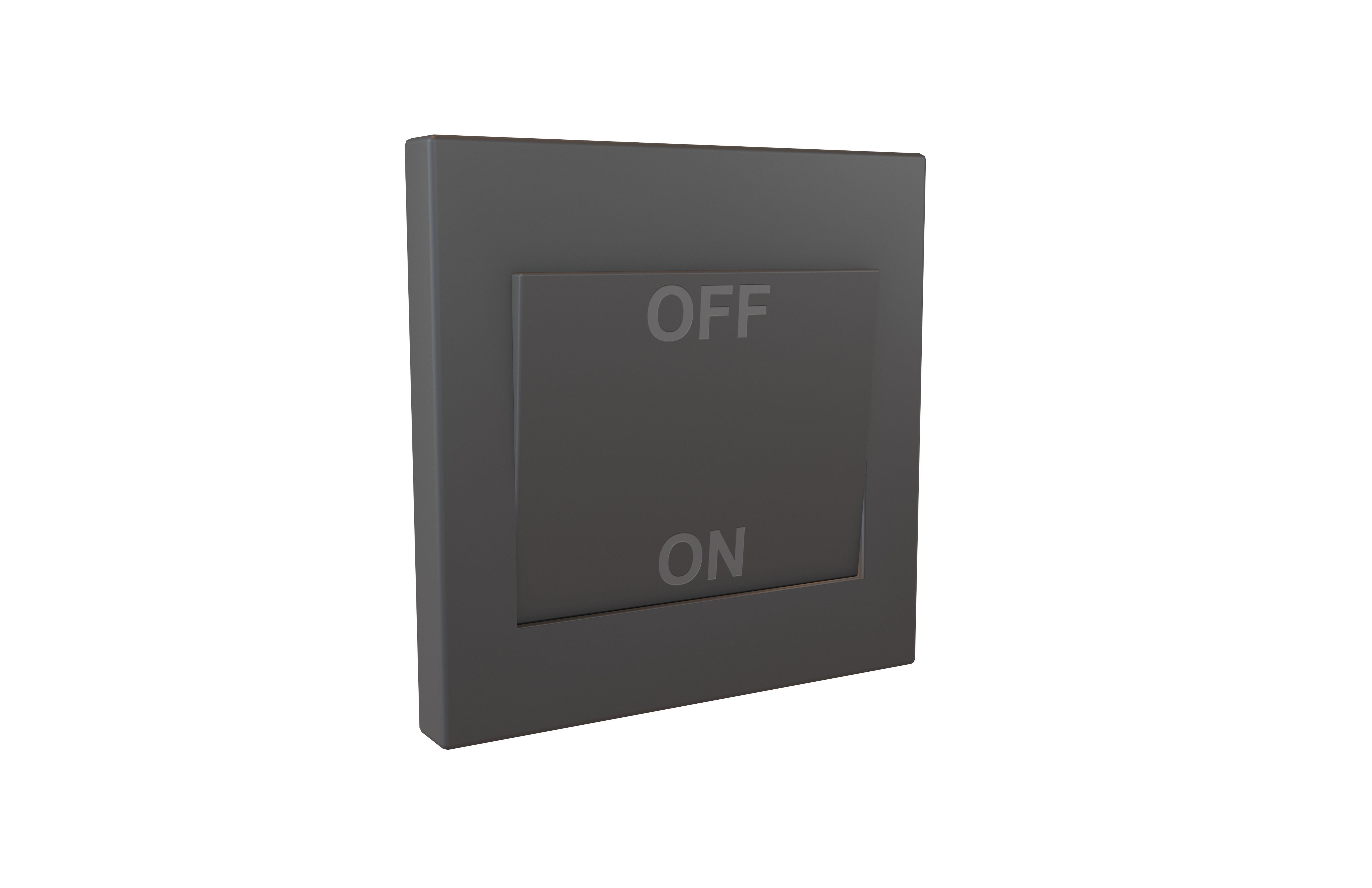 3D model Light Switch With On Off Sign v1 002 VR / AR / low-poly | CGTrader