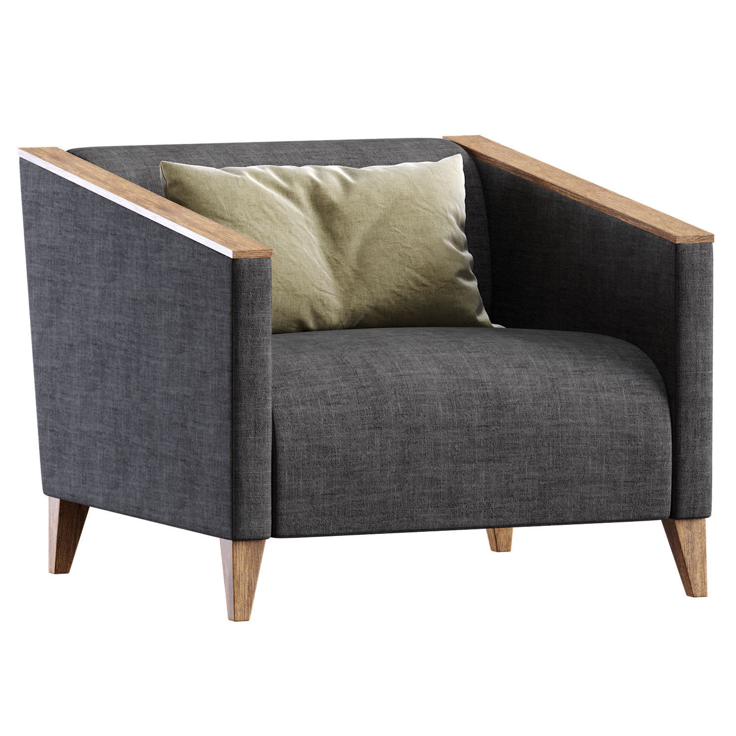 Armchair RONDO by Cazarina Interiors 3D model | CGTrader