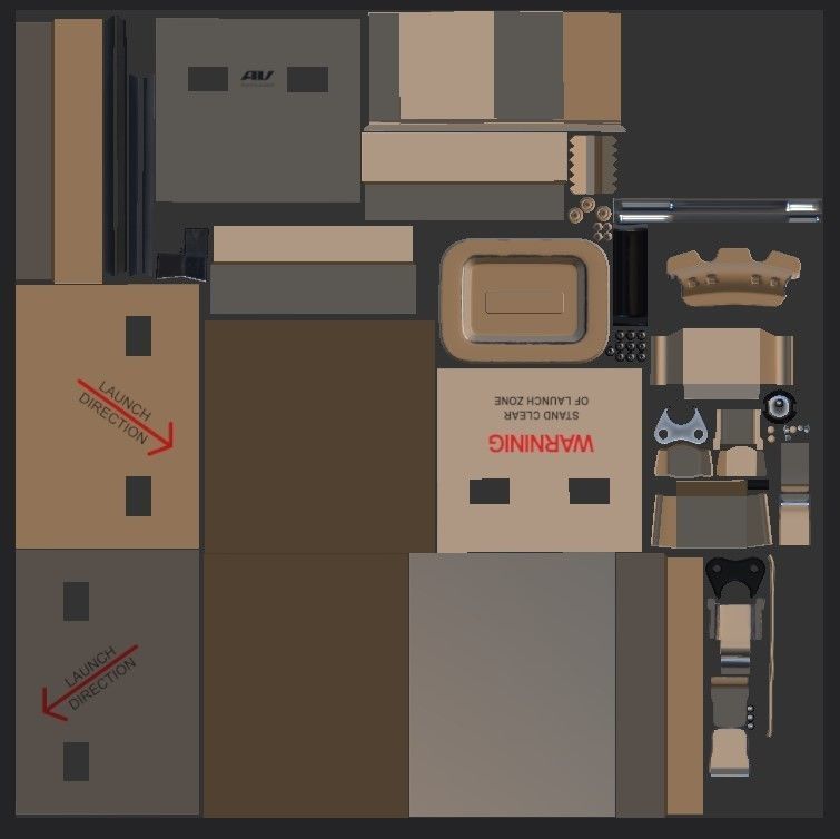 AeroVironment Multi-Pack Launcher and Switchblade 300 drone 3D model ...