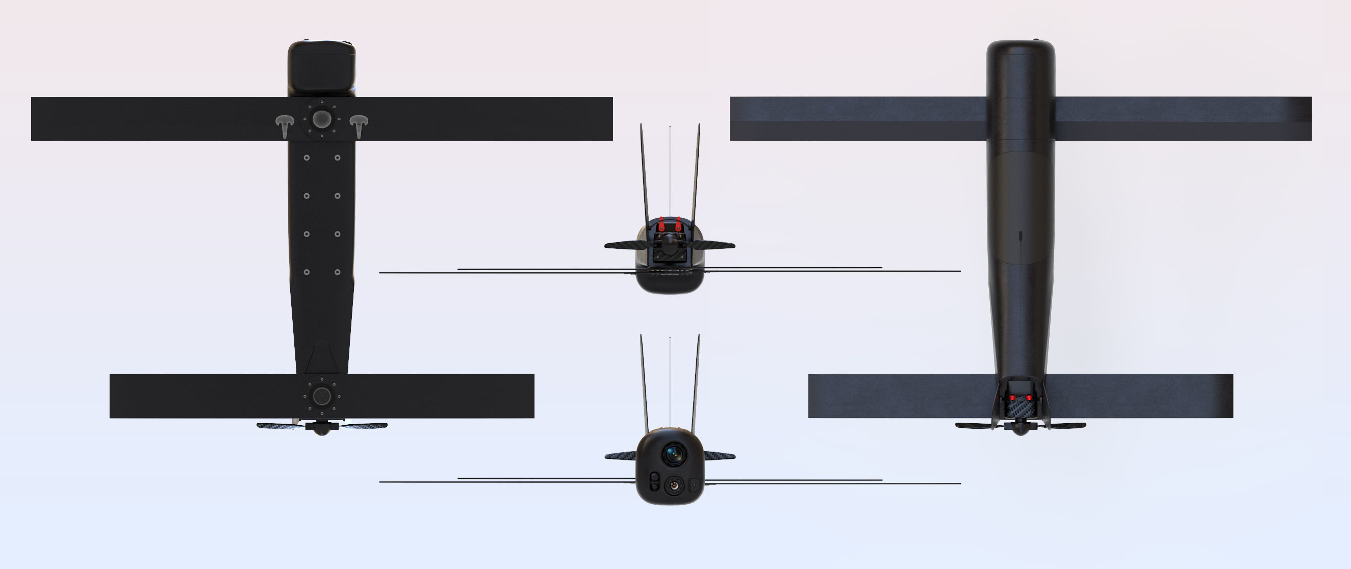 AeroVironment Multi-Pack Launcher and Switchblade 300 drone 3D model ...