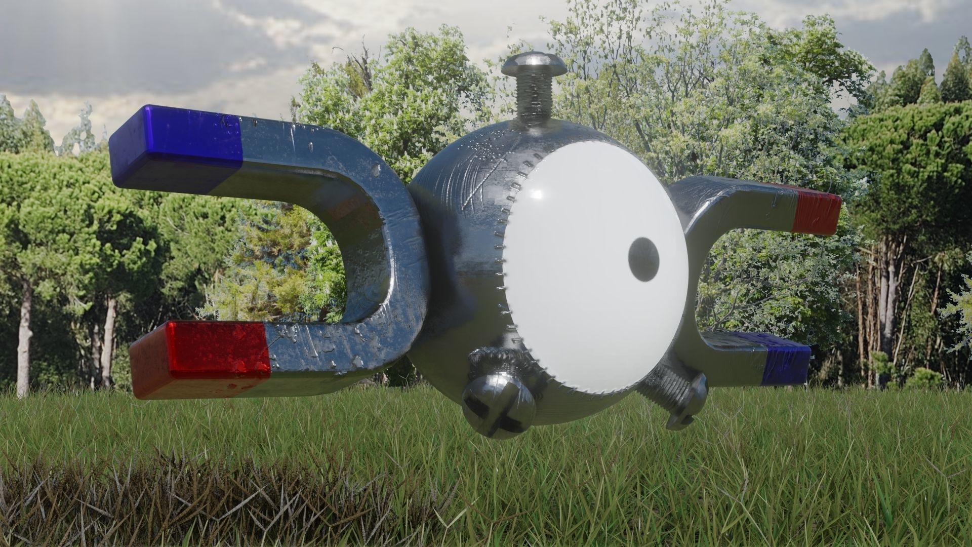 Pokemon Magnemite 3D model | CGTrader