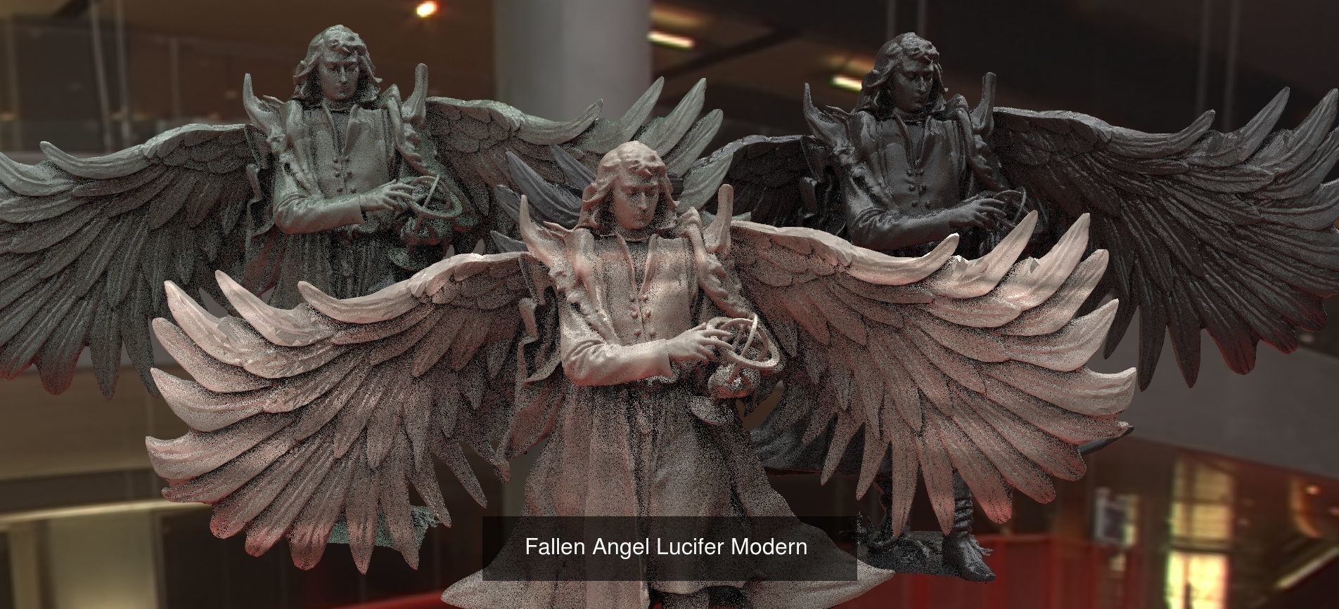 Fallen Angel Collection | CGTrader