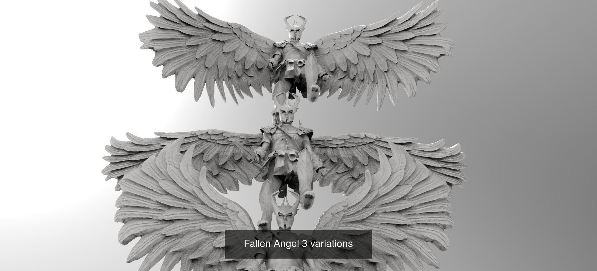 Fallen Angel Collection | CGTrader