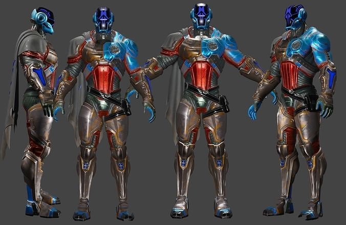3D model Fortnite The Foundation VR / AR / low-poly | CGTrader