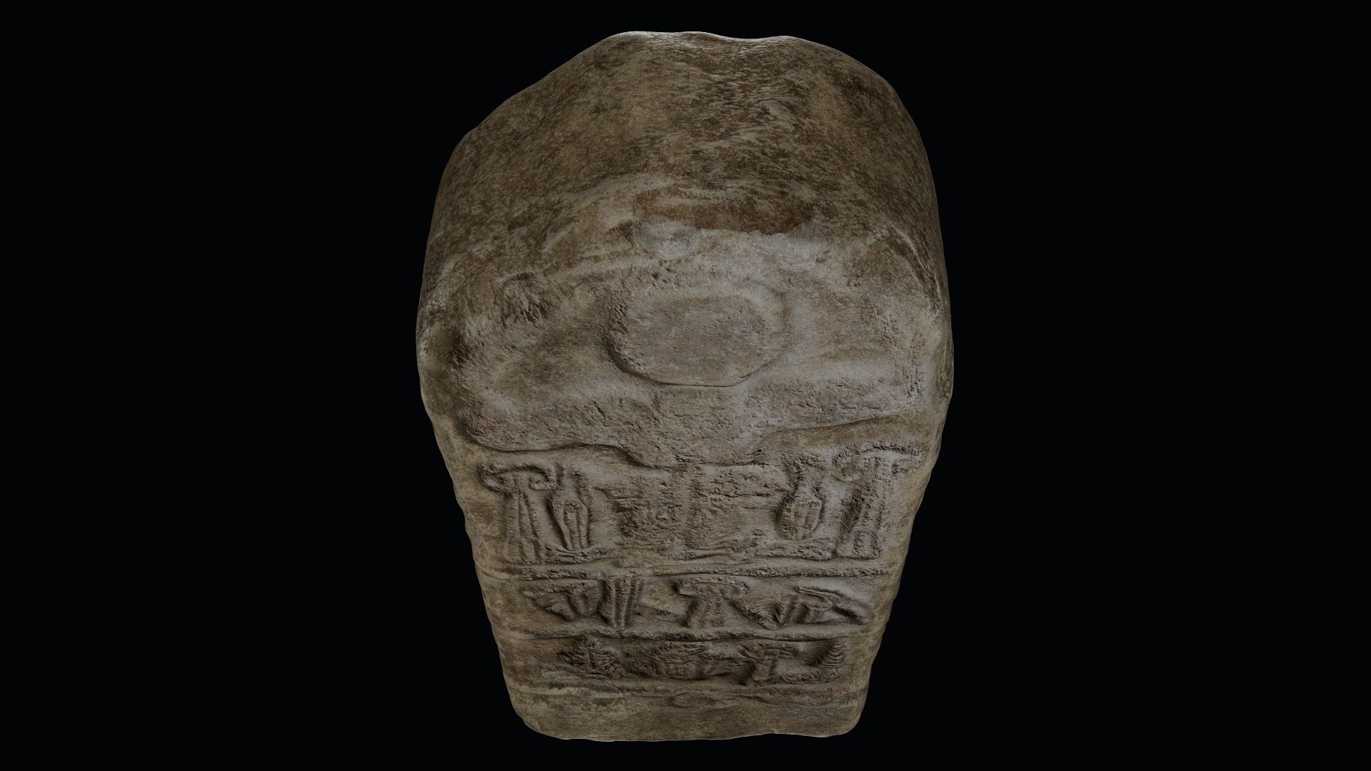 3D model Stele of Tudhaliya IV VR / AR / low-poly | CGTrader