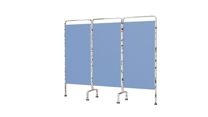 Medical Privacy Screen free 3D model | CGTrader