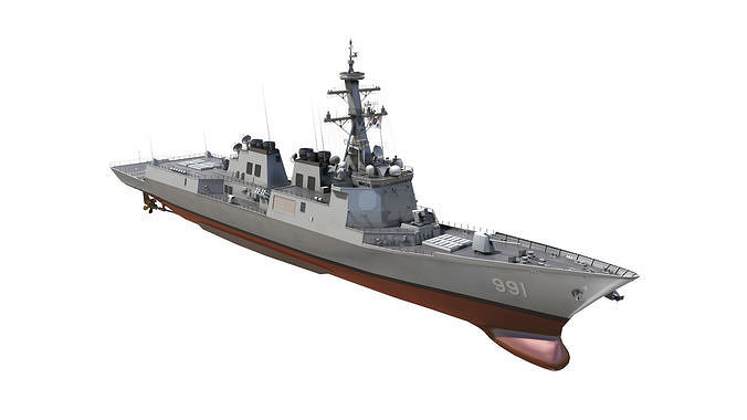 DDG-991 3D model | CGTrader