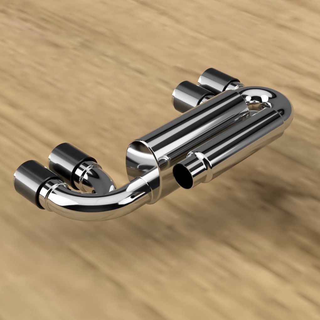 1to10 RC Exhaust Set - 3D print model with all Files 3D model 3D ...