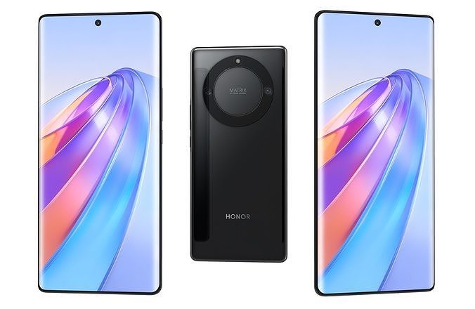 Honor X40 Black 3D model | CGTrader