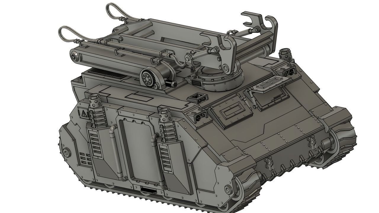 RHINO MK XIX MODULAR VECHICLE 3D model 3D printable | CGTrader