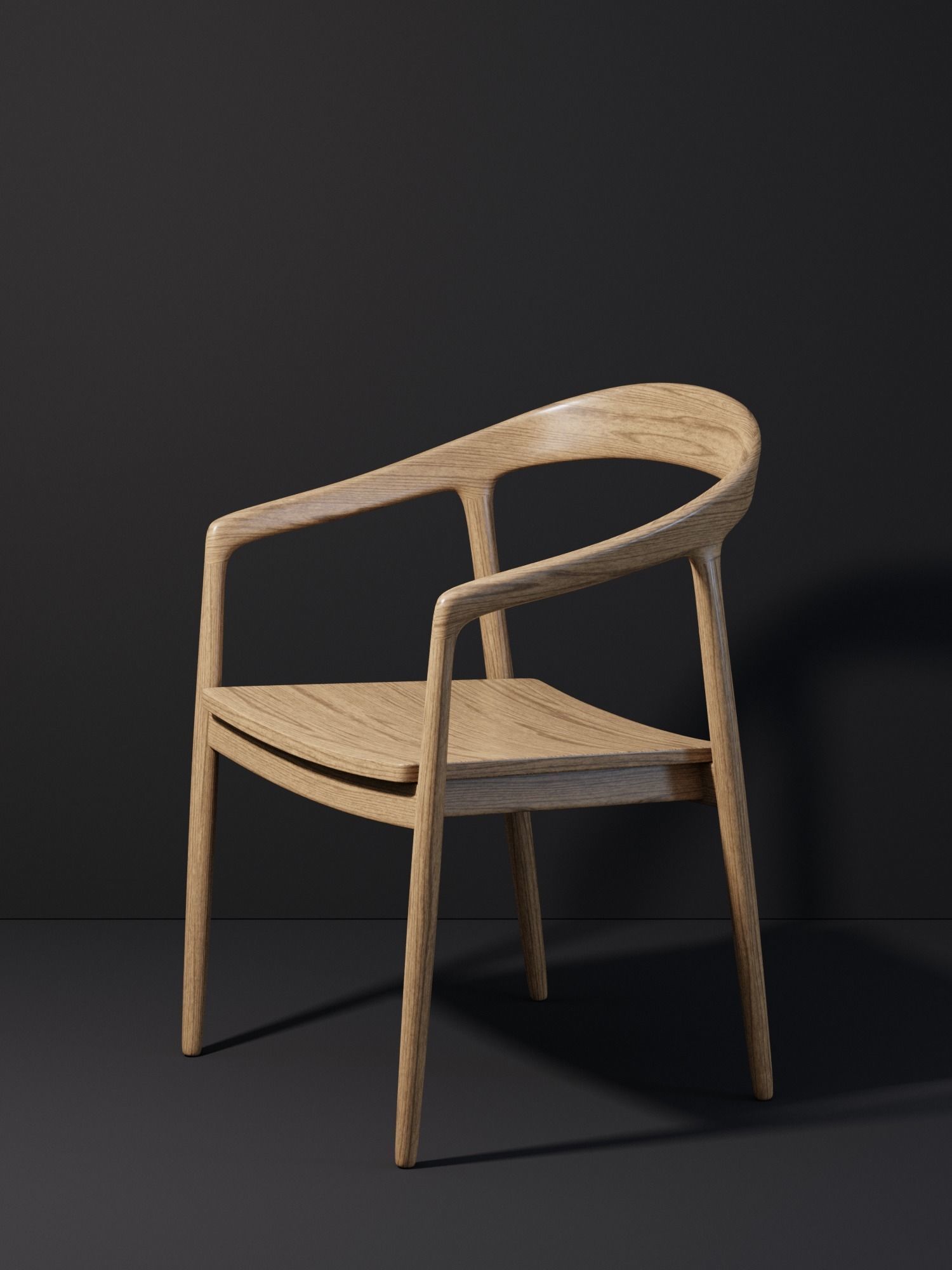 Dining Chair free 3D model | CGTrader