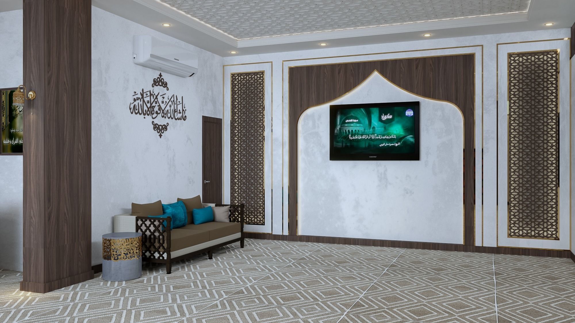islamic design 3D model | CGTrader