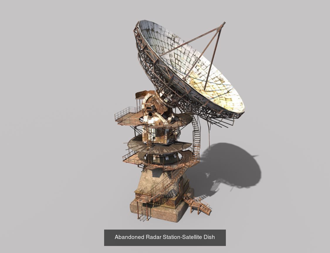 3D Model Collection Post-Apocalyptic Objects VR / AR / low-poly | CGTrader