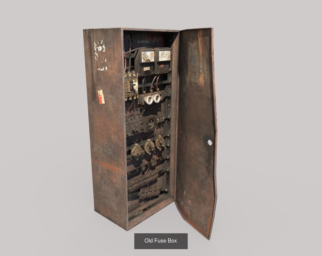 Post-Apocalyptic Objects 3D Model Collection | CGTrader