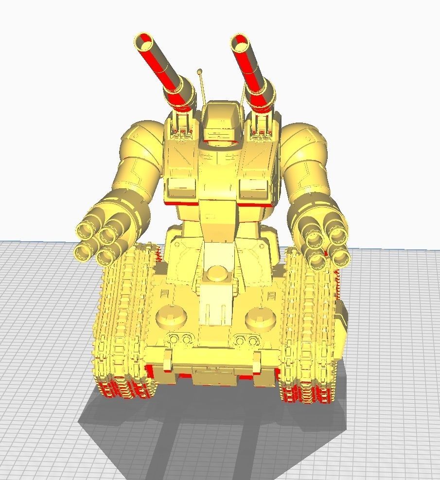 Guntank RX-75-4 3D model 3D printable | CGTrader