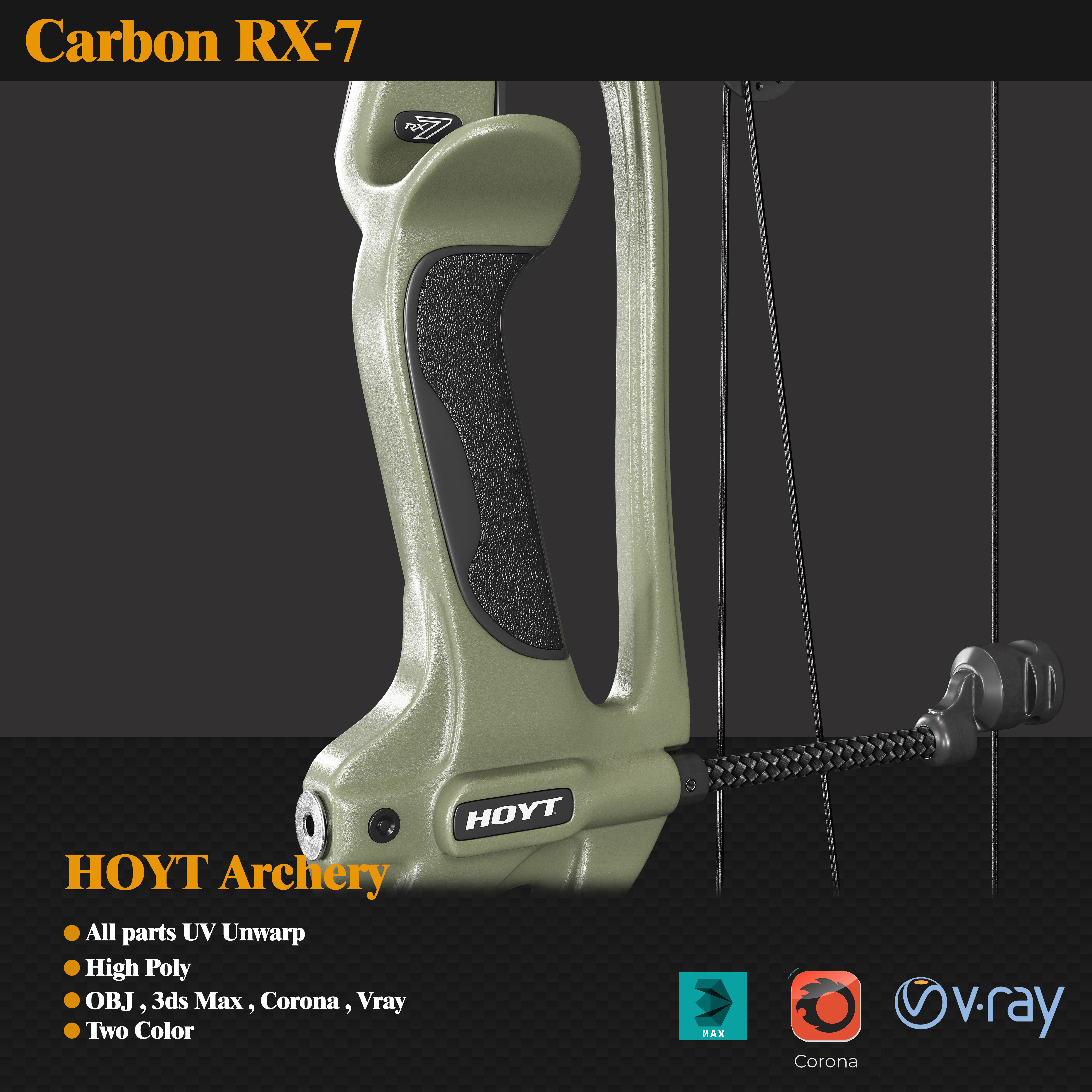 Carbon-rx7 3D model | CGTrader