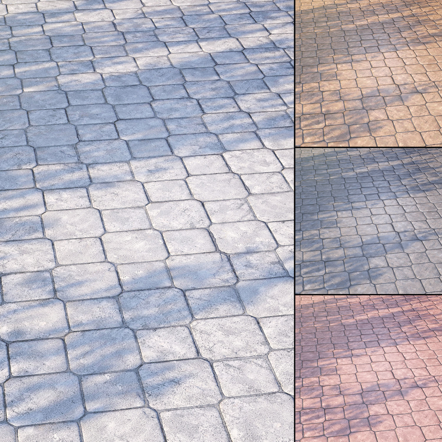 Texture Mrf Pavement Set06 VR / AR / low-poly | CGTrader