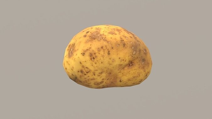 3D model Potato VR / AR / low-poly | CGTrader