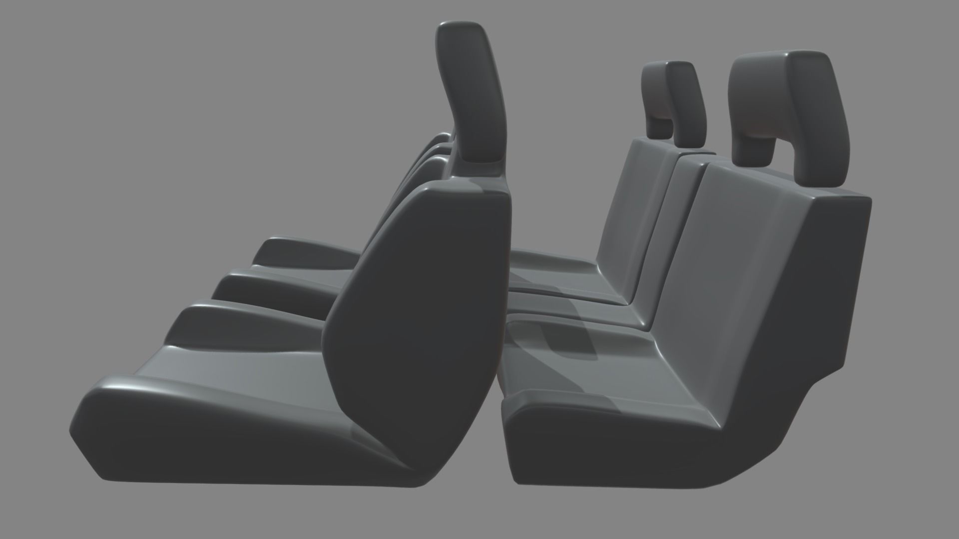 3D model Car Seat 016 VR / AR / low-poly | CGTrader