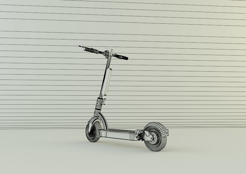 Electric Scooter 3D model | CGTrader