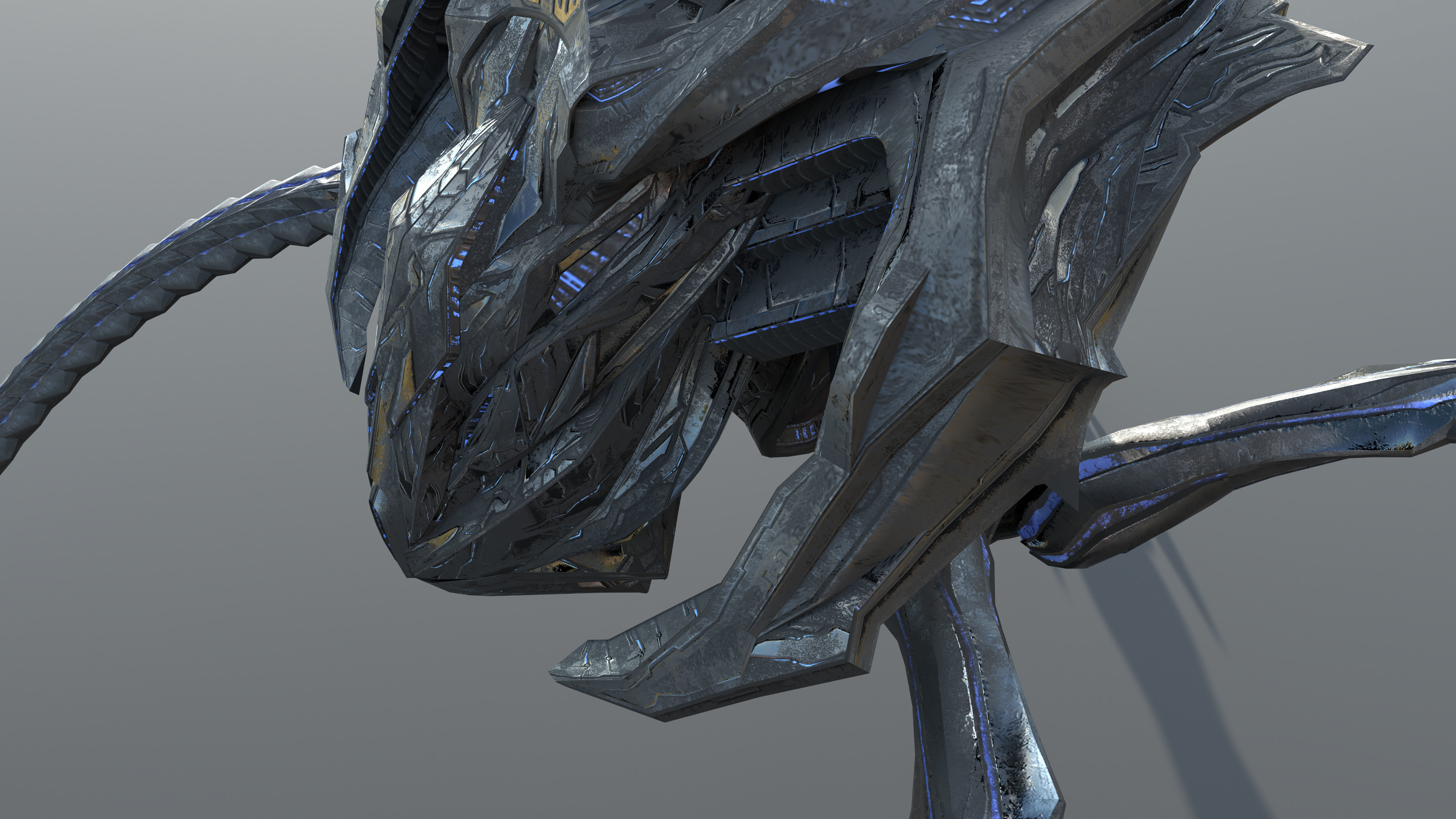 Scifi alien 3D model | CGTrader