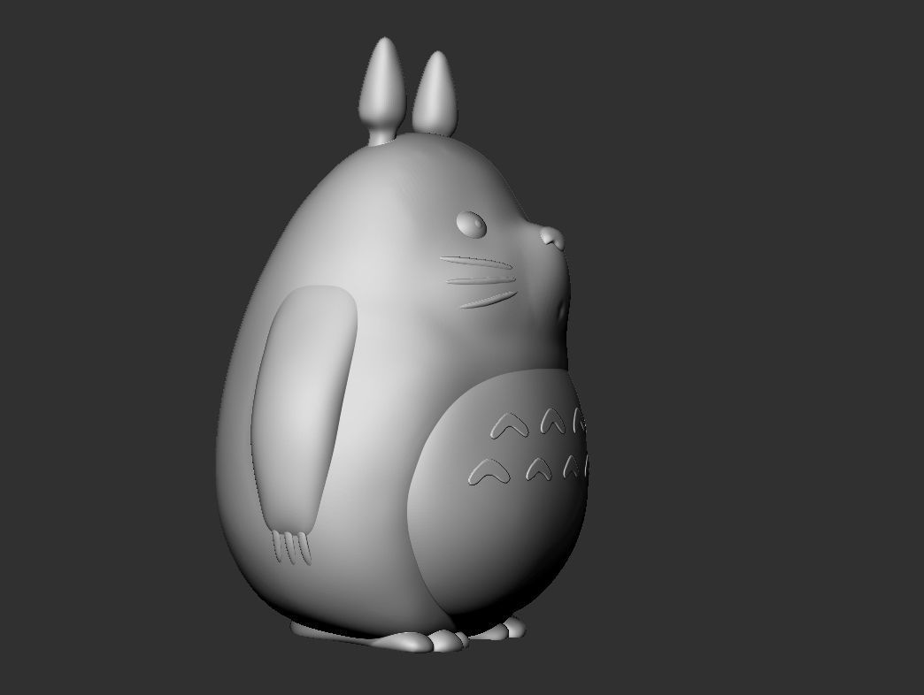 Totoro Christmas Tree Ornament 3D model 3D printable | CGTrader