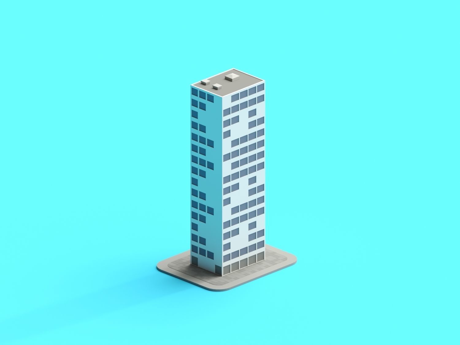 3D model Cartoon Building 04 VR / AR / low-poly | CGTrader