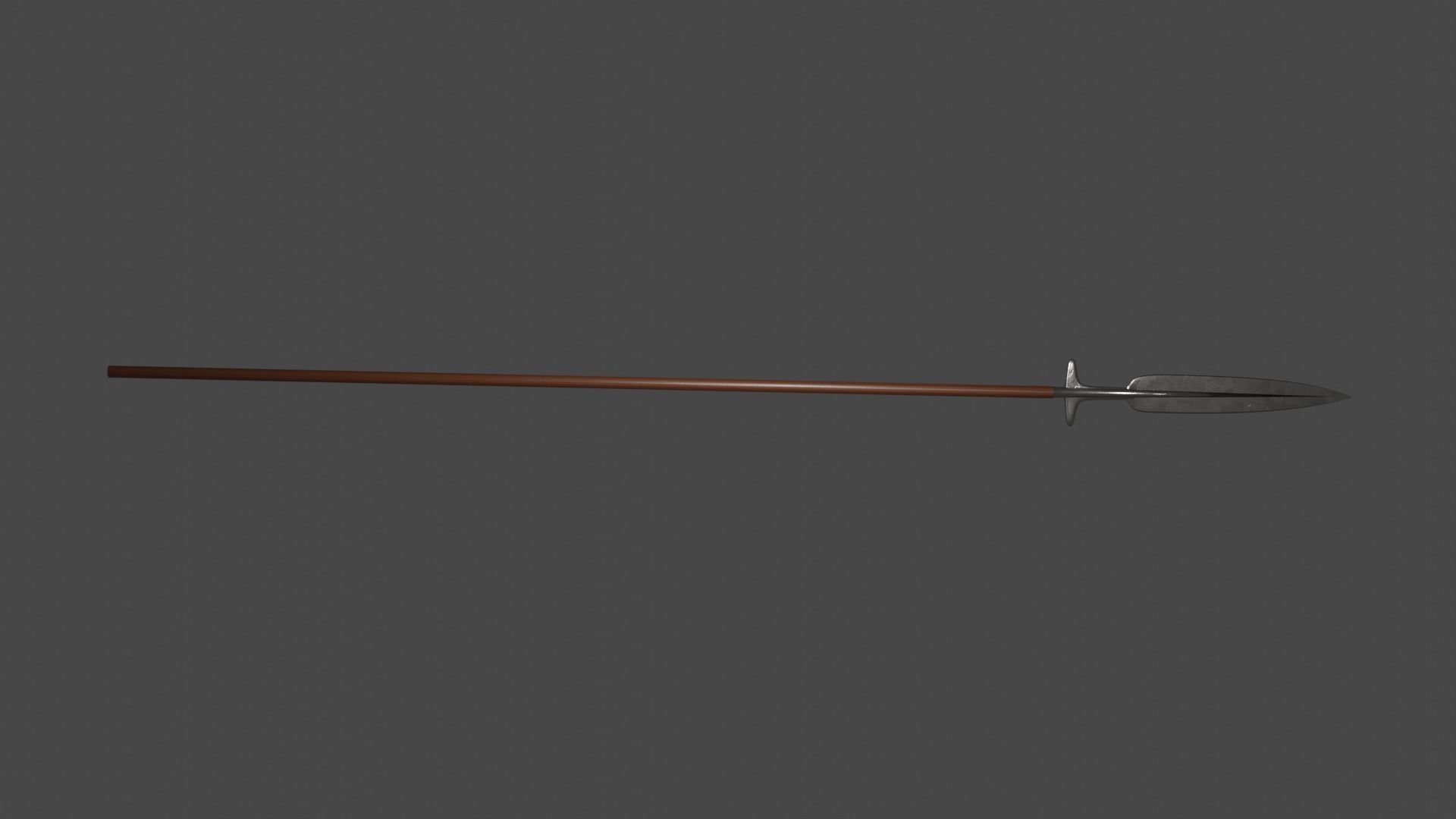 Medieval style long boar spear free VR / AR / low-poly 3D model | CGTrader