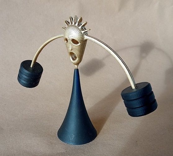 Balancing toy 3D model 3D printable | CGTrader