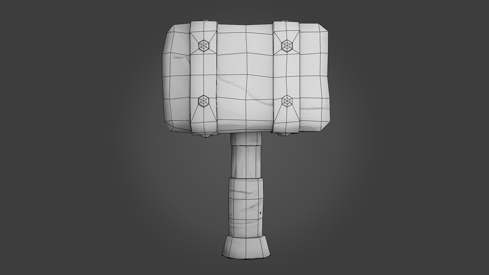 3D model Stylized Hammer Game Asset VR / AR / low-poly | CGTrader