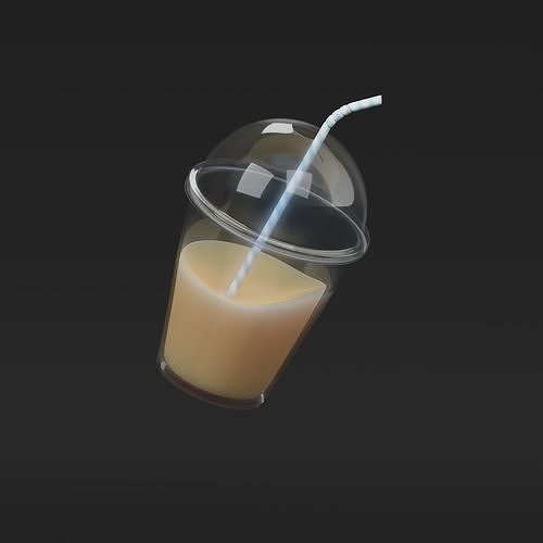 MilkShake 3D model | CGTrader