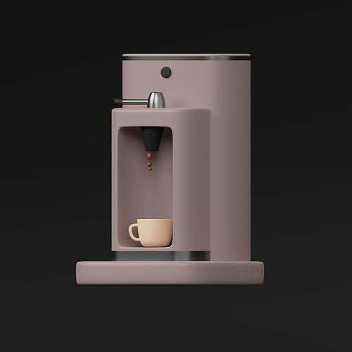 Coffee Machine 3D model | CGTrader