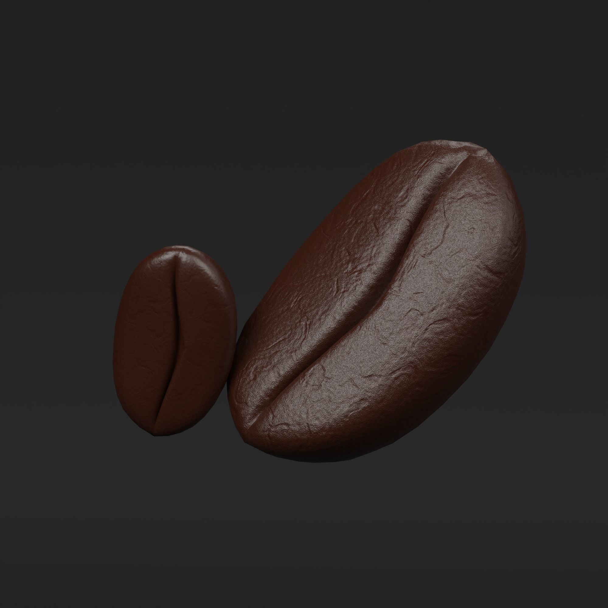 Coffee Bean 3D model | CGTrader