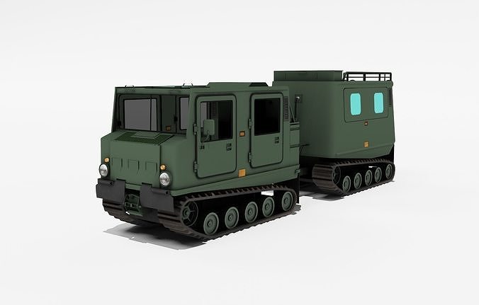 Combat Equipment - Bandvagn 206 3D model | CGTrader