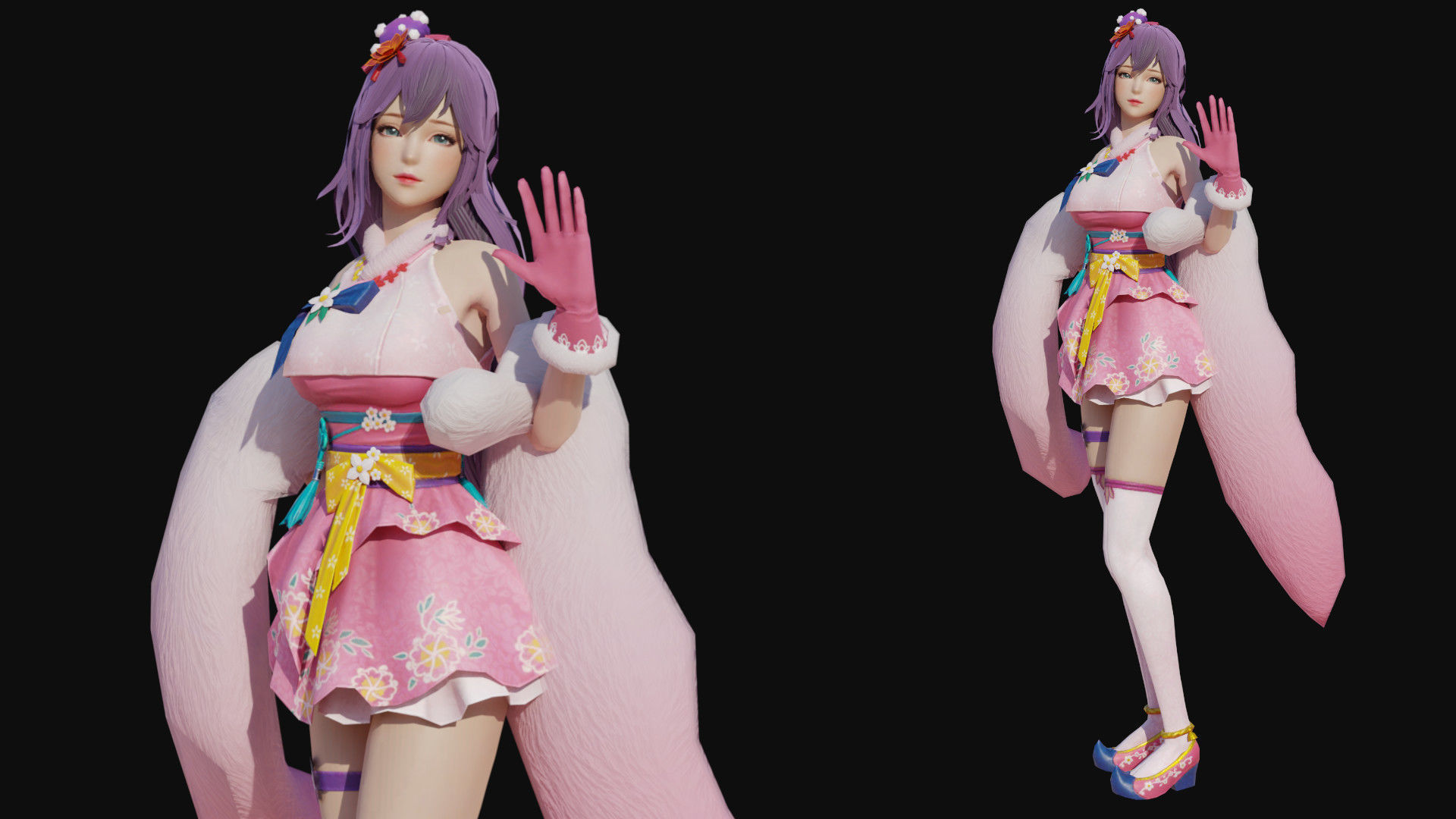 3D model Haru Female VR / AR / low-poly | CGTrader