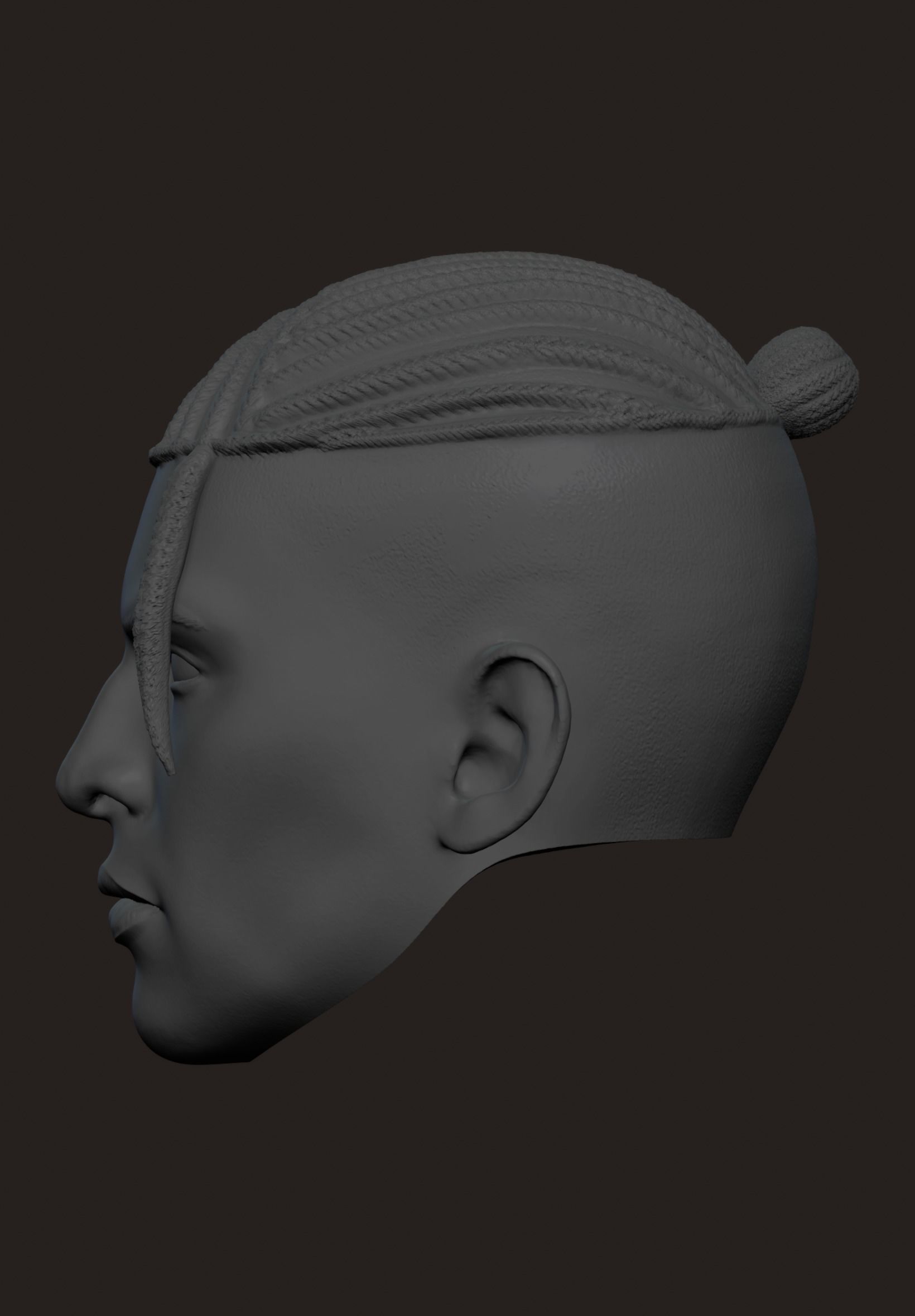 Static Shock Head Sculpt 3D model 3D printable | CGTrader