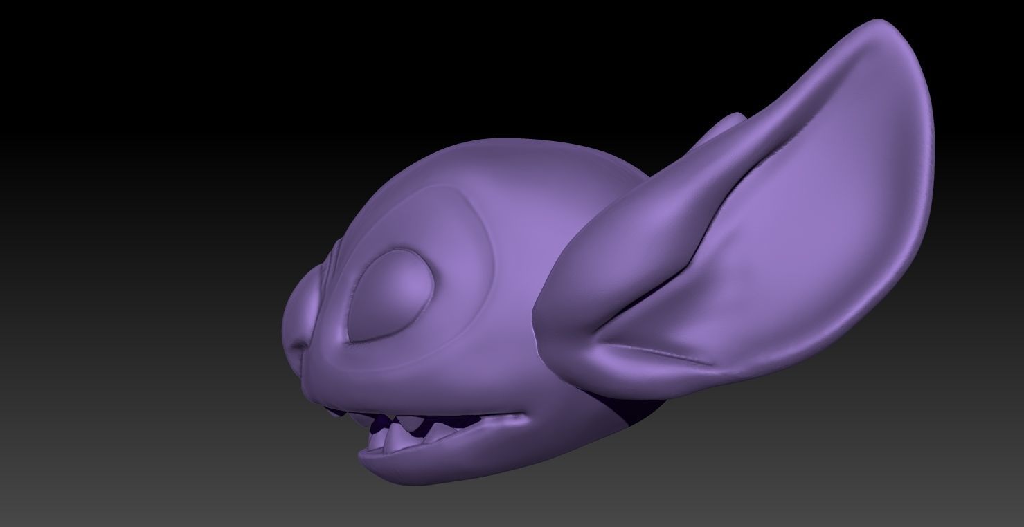 Stitch Head for 3d Printing 3D model 3D printable | CGTrader