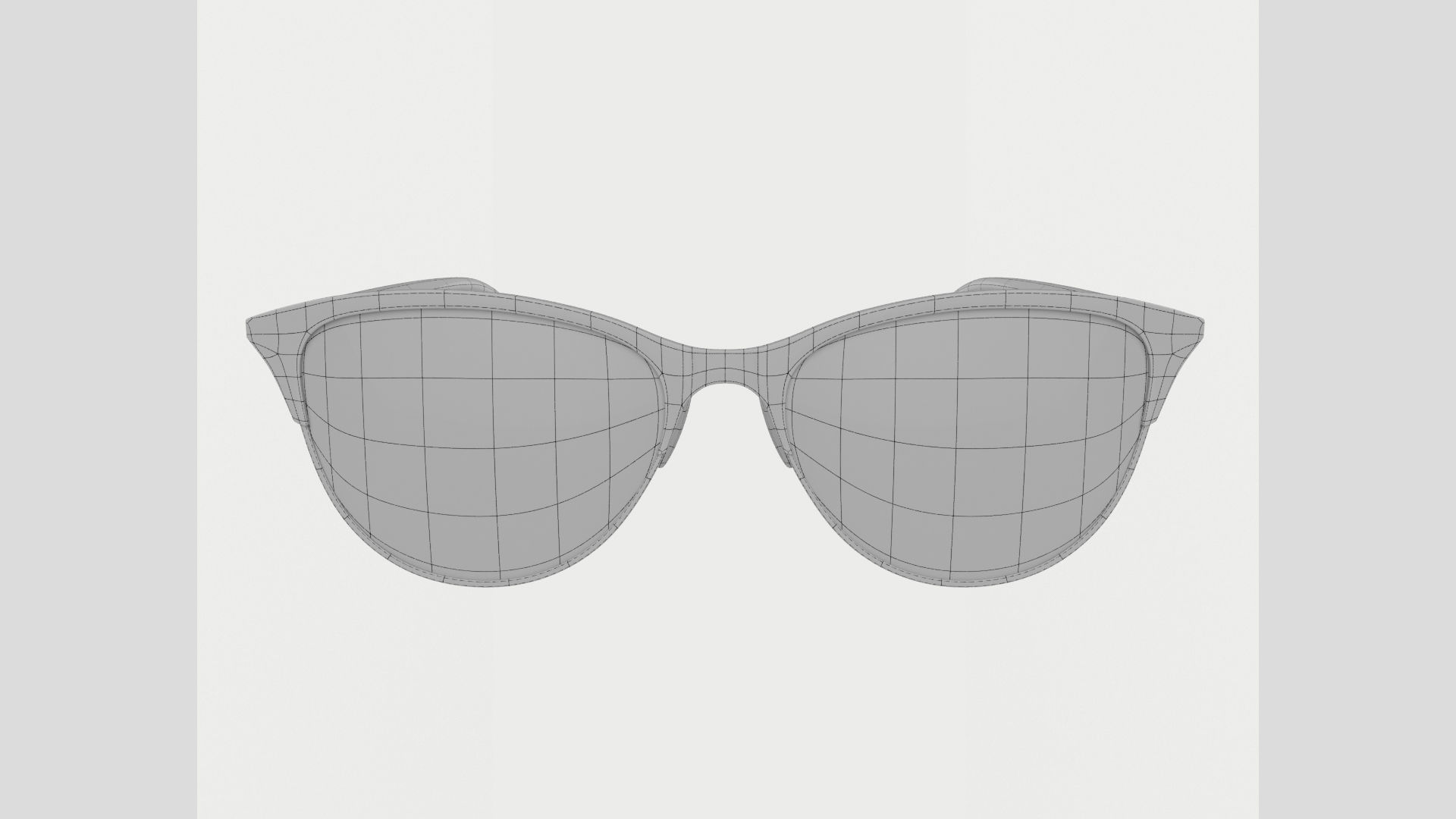Classic Design Glasses High Poly 3D model | CGTrader
