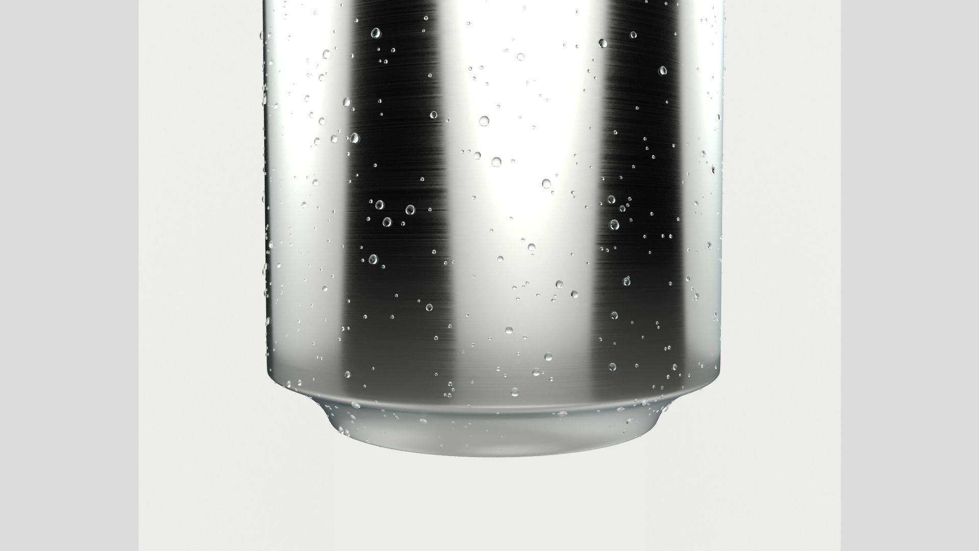 Classic Soda Can 330ml Water Drops 3D model | CGTrader