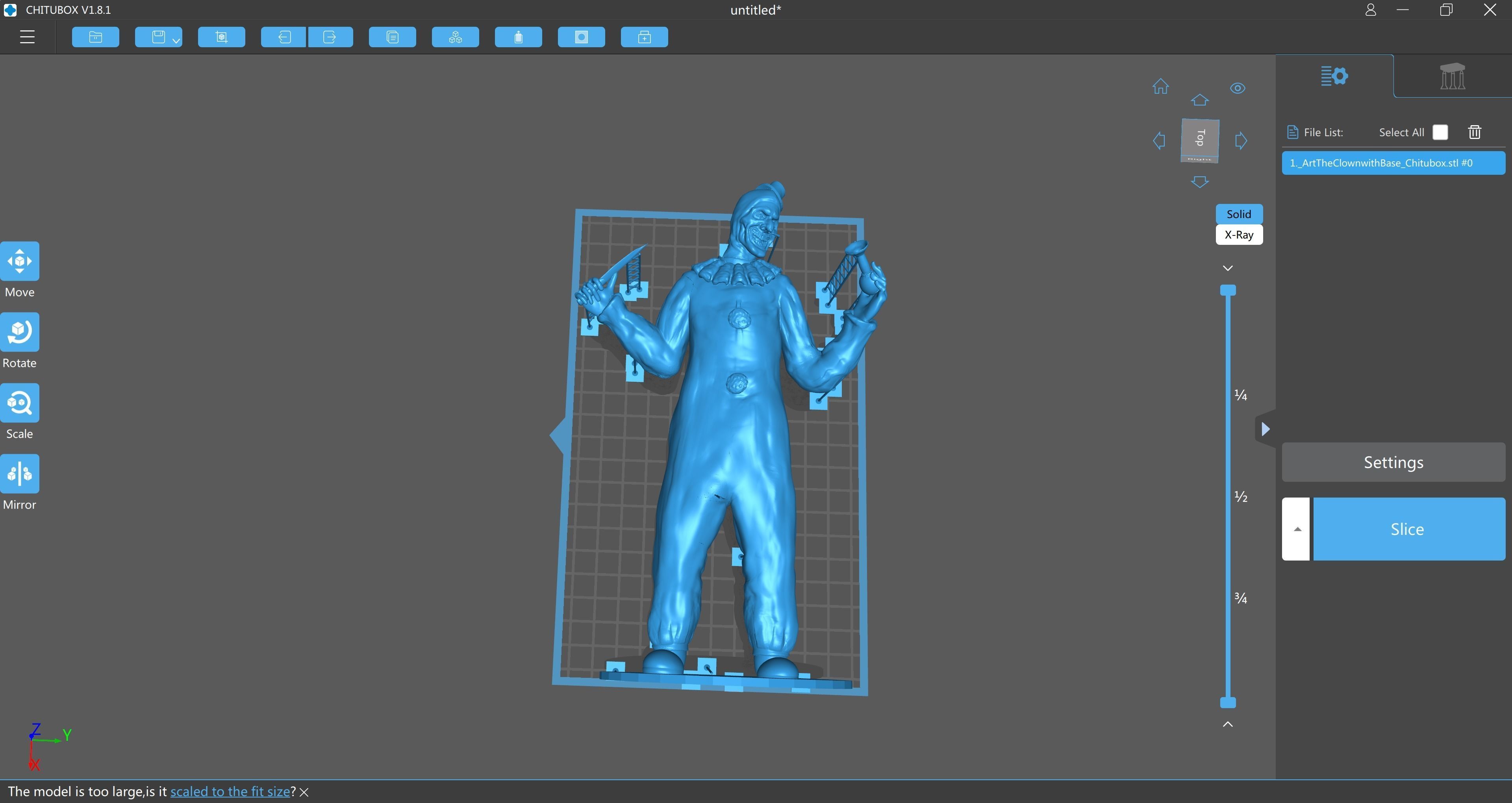 Art the clown from the film Terrifier and Terrifier 2 3D model 3D ...