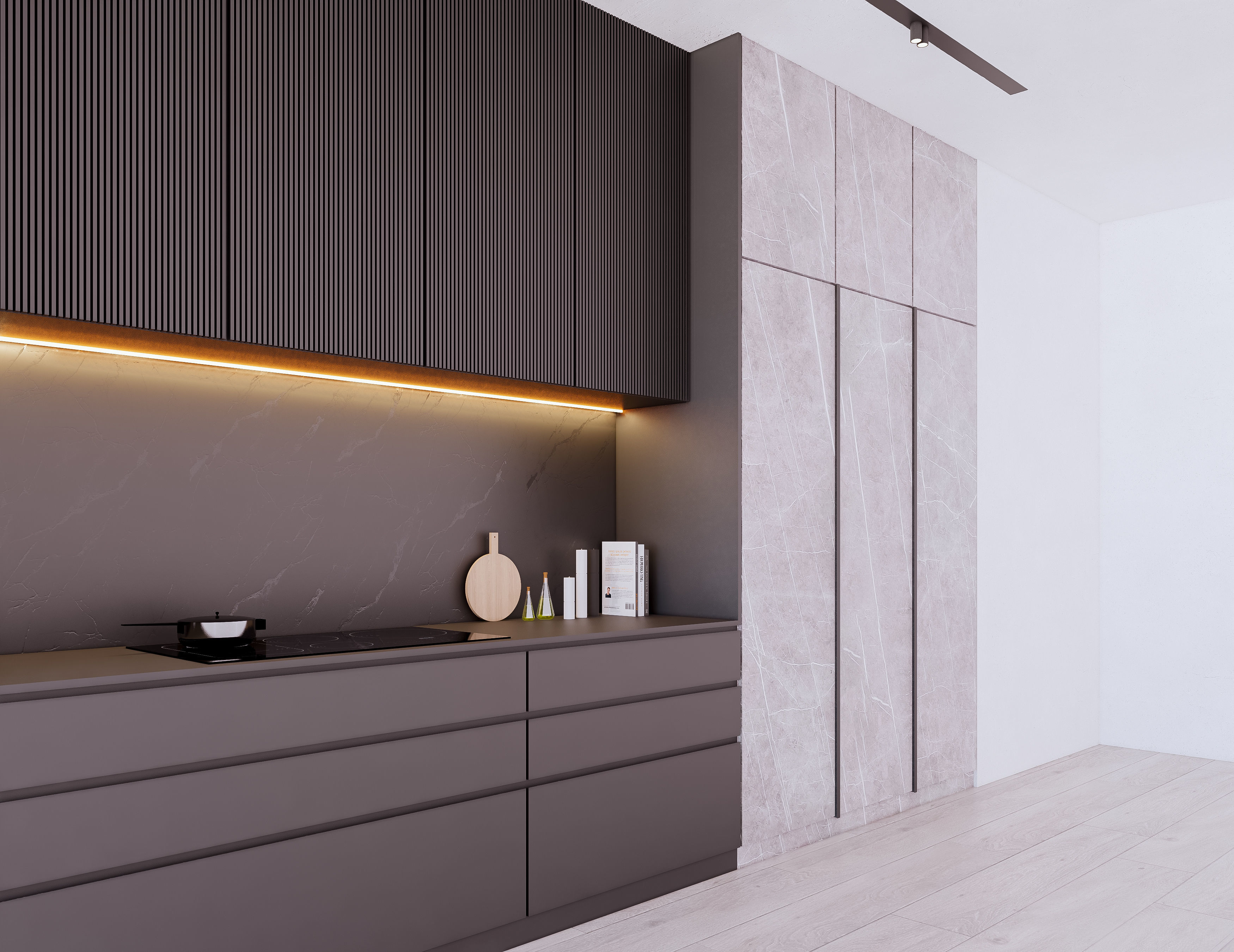 3D model Modern Kitchen Created in Revit 13 VR / AR / low-poly | CGTrader